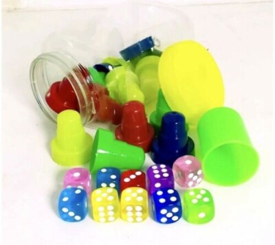 Large Ludo Traditional Board Game Pawn Goti Dice Strong Hard Plastic ...