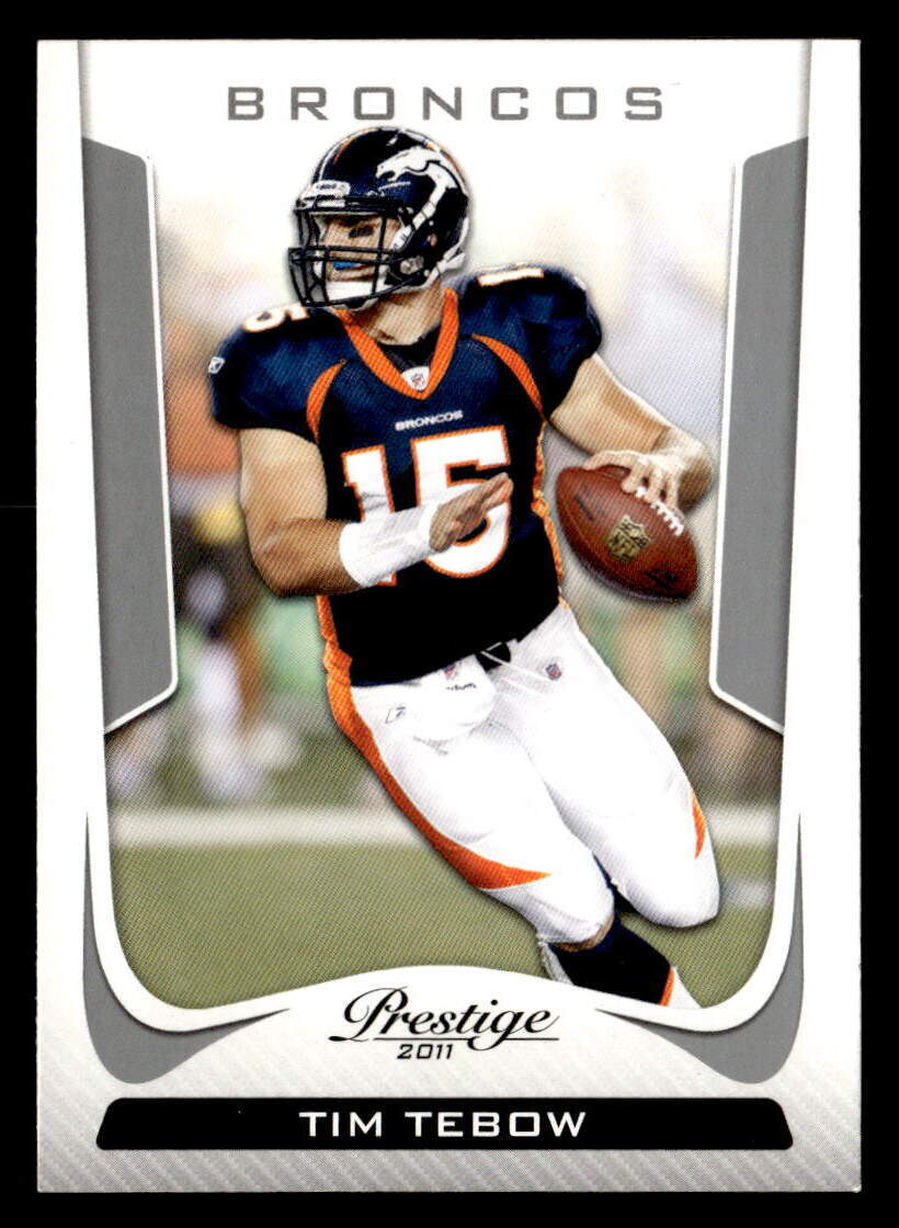 Tim Tebow 2011 Panini Prestige Card #63 Denver Broncos | eBay
