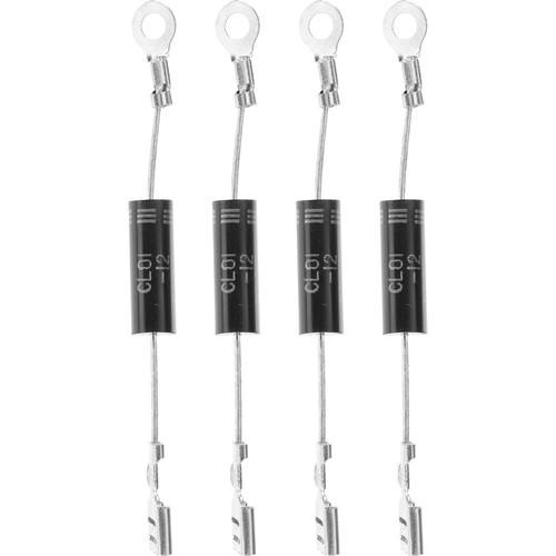 4 Pcs Microwave Oven Diode Home Unidirectional Diodes Household ...