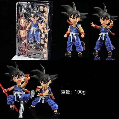 New Dragon Ball Z S.H. Figuarts Kid Son Goku Action Figure Toys Model ...