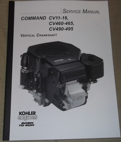 KOHLER Commande CV491 CV492 CV493 CV494 CV495 Moteur Service Réparation ...