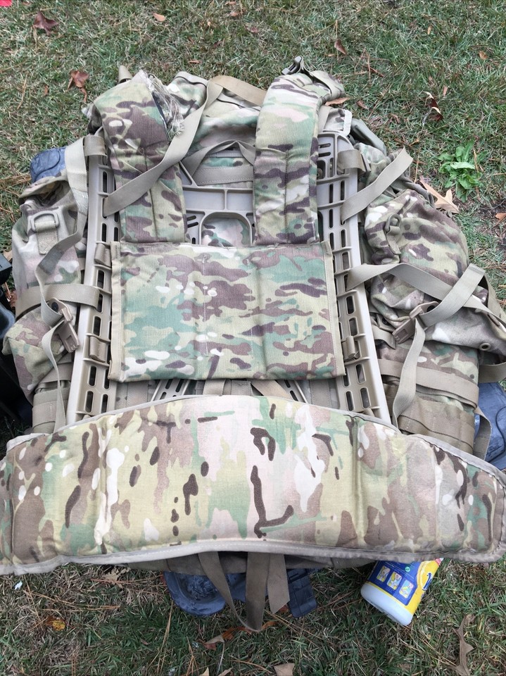 USGI ISSUED MOLLE II LARGE RUCKSACK MULTICAM OCP COMPLETE ASSEMBLY (No ...