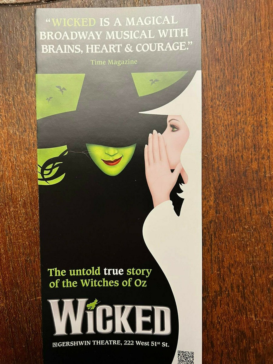 Wicked Broadway Logo Wicked Behind The Emerald Curtain Broadway