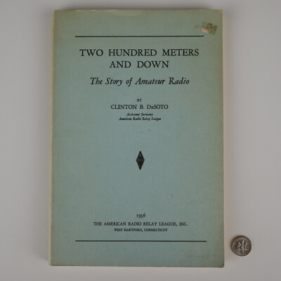 Two Hundred Meters and Down by Clinton DeSoto Blue Wrap First Edition ...