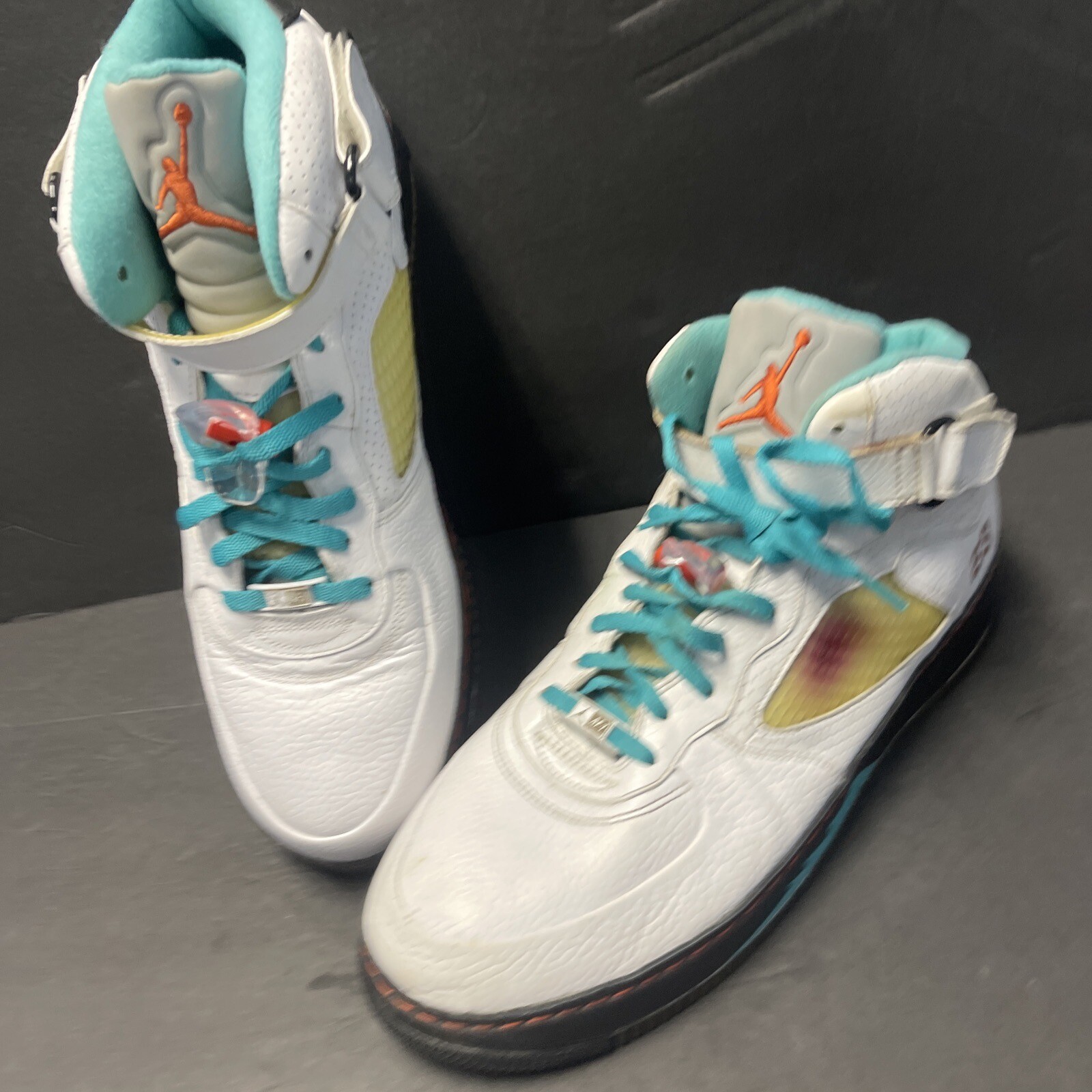 Nike Air Jordan Fusion 5 Retro- #407334-101 Sz 14 | eBay