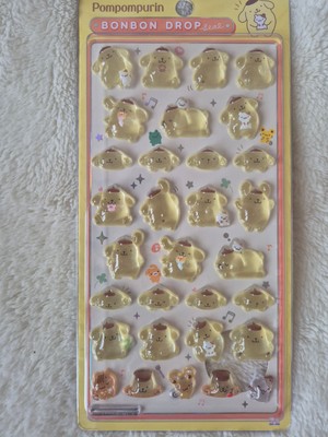 Sanrio, Pom pom purin Bonbon Drop Stickers | eBay UK