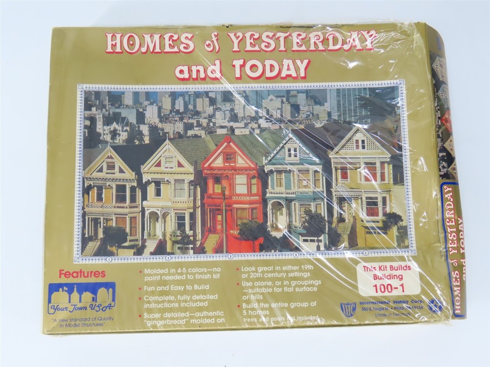 Lot of 18 HO Scale Walthers/Con-Cor Assorted Plastic Building Kits ...