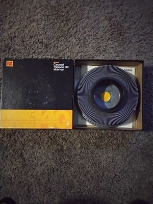 VTG Kodak Carousel Transvue 140 Slide Projector Tray In Original Box ...