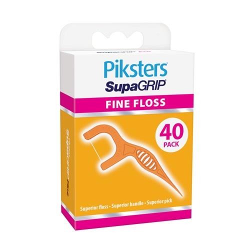 Piksters SupaGRIP Fine Floss Picks – Pack of 40 | eBay UK