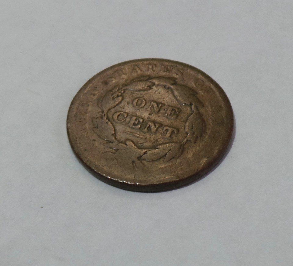 1837 Coronet Head Large One Cent Penny Coin 1C | eBay