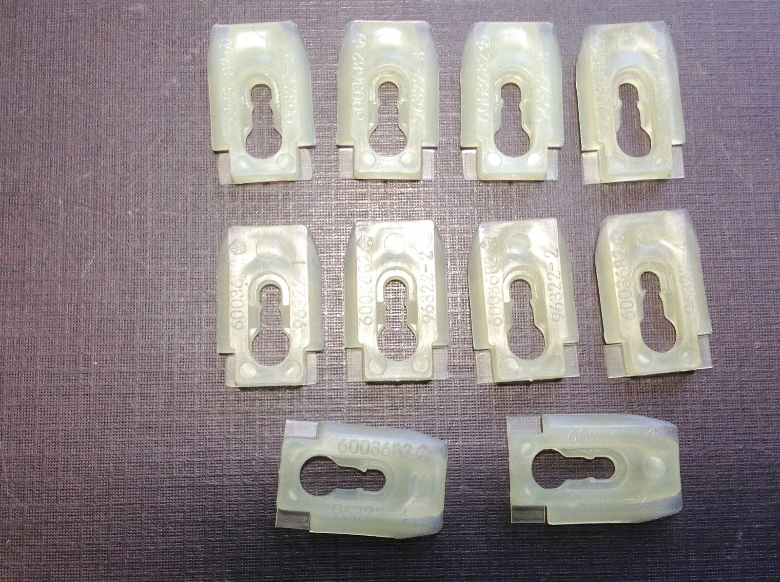 10 pcs NOS wheel surround moulding clips 1978-on Chrysler Plymouth ...