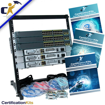 Cisco CCNA 200-301 Standard Lab Kit IOS 15*Rack & 1 Yr Wty | eBay