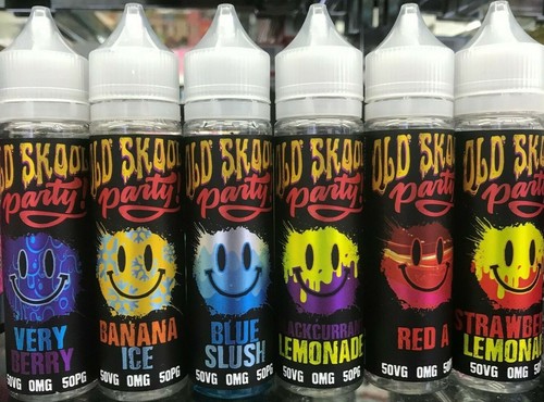 OLD SKOOL PARTY Vape Liquid 50ML E Liquid Juice 50VG50PG 0MG Buy 3 get ...