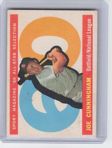 1960 Topps Baseball Joe Cunningham #562 Set Break EX | eBay