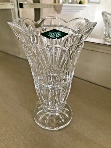 Shannon Lead Crystal Vase Ireland | eBay