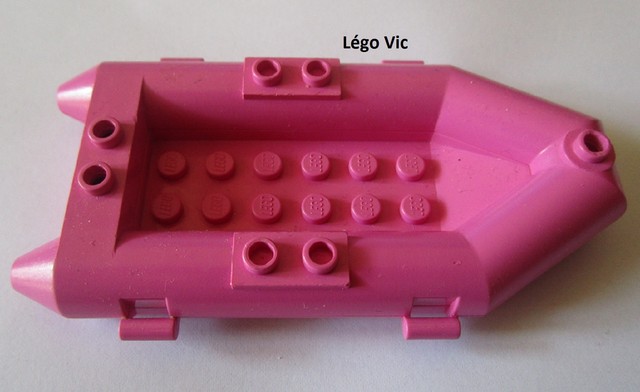 LEGO 30086 Yellow Boat Rubber Raft Bateau Zodiac Jaune / Town Ninjago ...