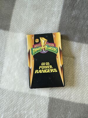 Go Go Power Rangers Cassette Single Aaron Waters Wasserman Mighty ...