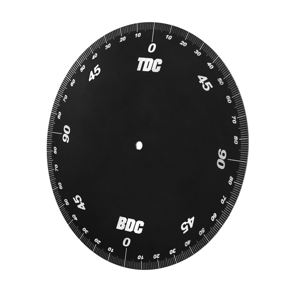 Engine Timing Degree Wheel Ignition Cam Black NEW Tool 08-0092 ...