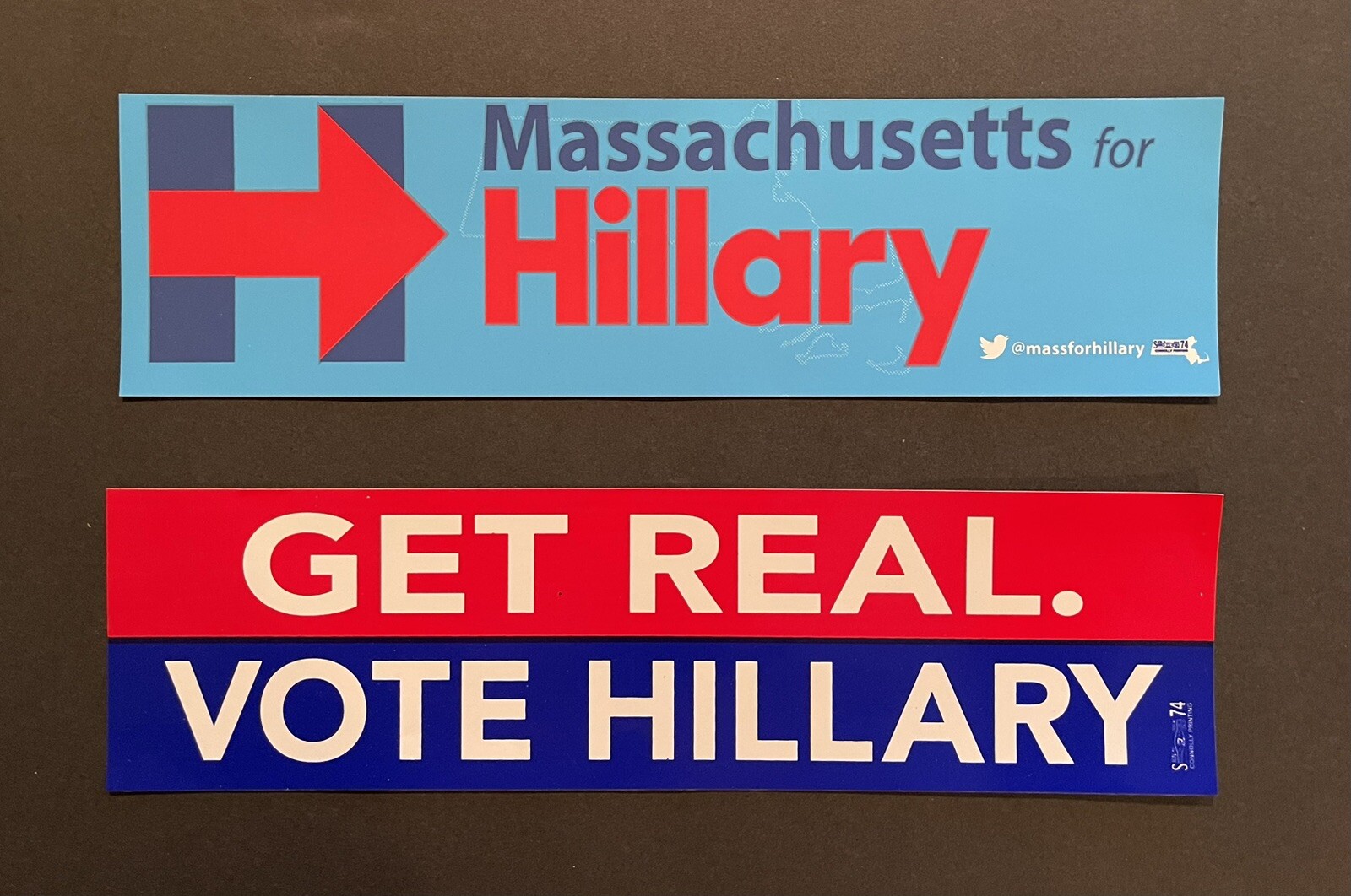 Hillary Clinton Official Presidential Campaign Bumper Stickers ...