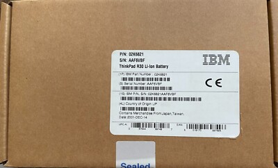 IBM THINKPAD R30 LITHIUM-ION BATTERY | eBay