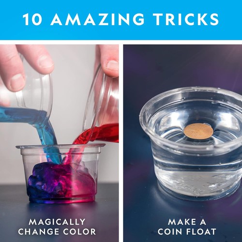 NATIONAL GEOGRAPHIC Magic Chemistry Set - Science Kit for Kids with 10 ...