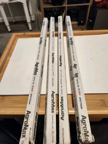 AgroMax F24T5/HO Bloom T5 Fluorescent Grow Light Bulb 4 Bulbs | eBay