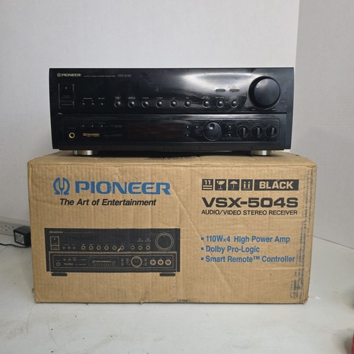 Pioneer VSX-504S Audio/Video Stereo Receiver | 340W - Phono- Original ...
