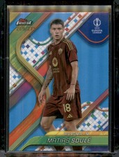 2024-25 Topps Finest Uefa Club Competitions - Autographs Matias Soule # ...