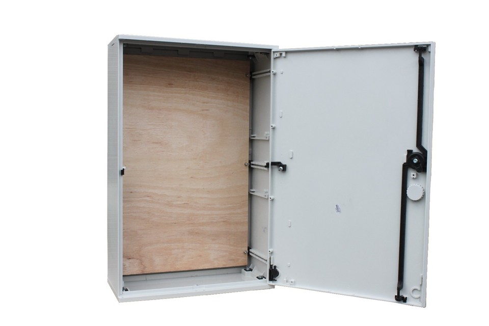 GRP Electric Meter Box - EMITER 530mm x 800mm x 245mm 3-Phase Surface ...