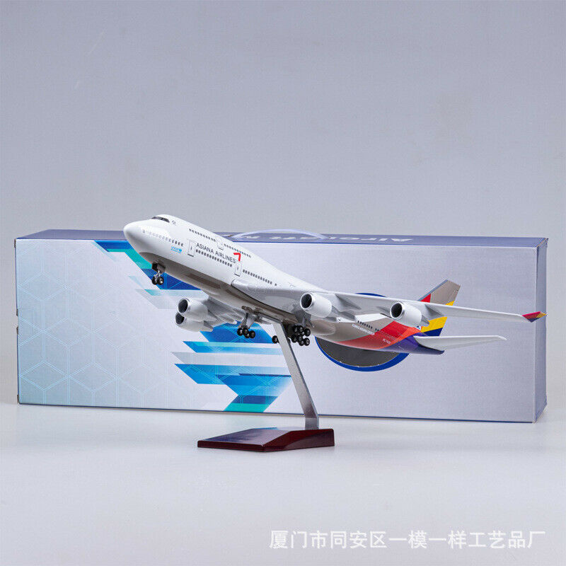 1/150 Boeing 747-400 Airplane With Simulation Light Collections Model ...