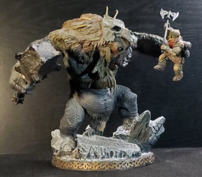 The Lord of the Rings LOTR War in the North Snow Troll Statue Figure ...