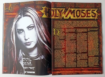 MAGAZINE CLIPPINGS HOLY MOSES (SABINA CLASSEN) | eBay