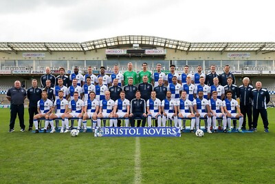 BRISTOL ROVERS FOOTBALL TEAM PHOTO>2016-17 SEASON | eBay