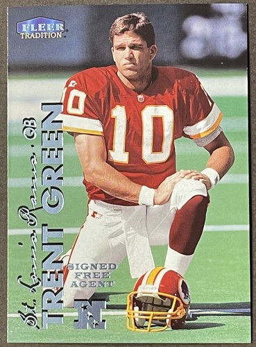 1999 Fleer Tradition Football Card #126 Trent Green | eBay