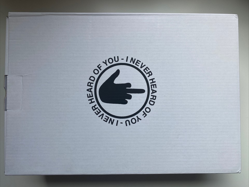 INEVERHEARDOFYOU F**K OFF AIR FORCE 1 Size 10 Rare Limited Sold Out ...