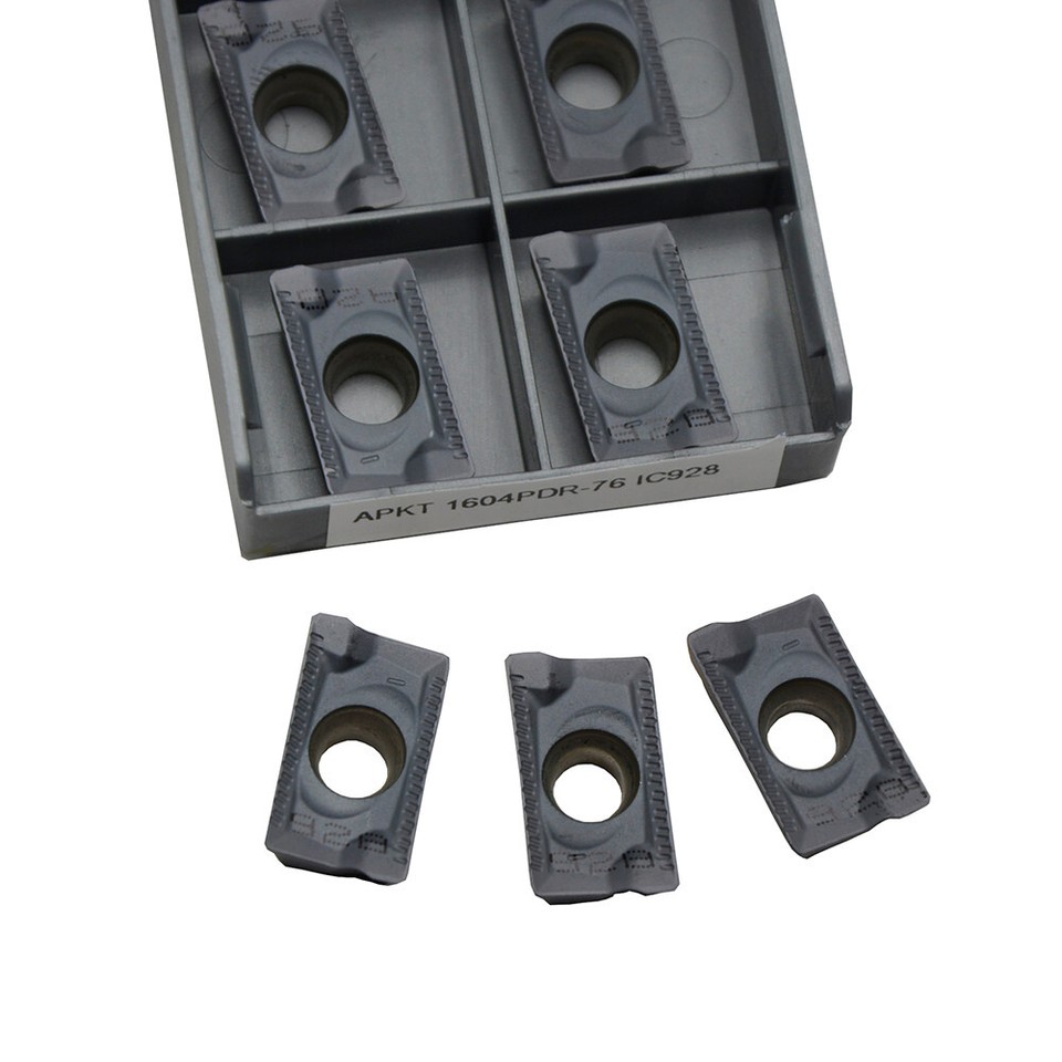 10pcs APKT1604PDR-76 IC928 CNC Milling Inserts for Steel APKT insert | eBay