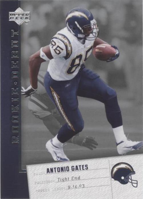 2006 Upper Deck Rookie Debut - Antonio Gates #81 for sale online | eBay