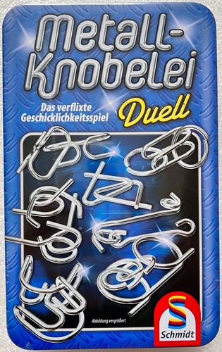 Metal Puzzle Duel Metal Box Schmidt Games Logic Game 51206 New | eBay