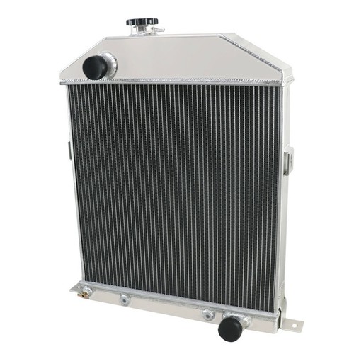 4 Row Aluminum Radiator For 1942 1946-1948 Ford Pickup Mercury Base ...