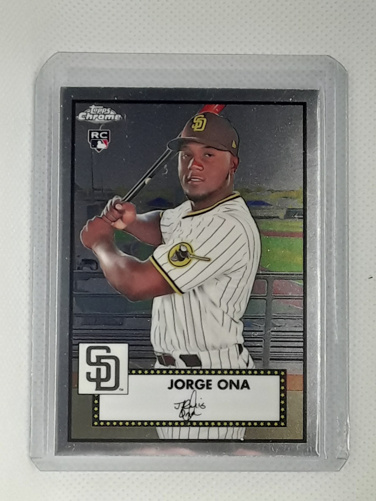 Jorge Ona 2021 Topps Chrome Platinum Anniversary - #113 RC | eBay