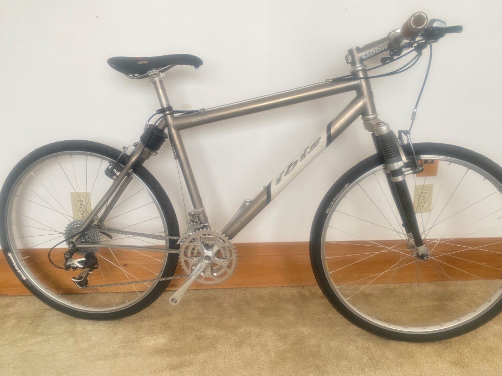 ibis silk titanium medium , complete 9 speedXTR | eBay