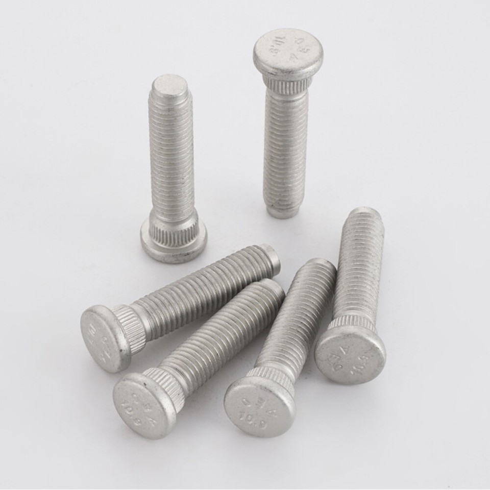 Pack (24) M14x1.5 Long Serrated Wheel Studs Multi-Purpose Stud for Jeep ...
