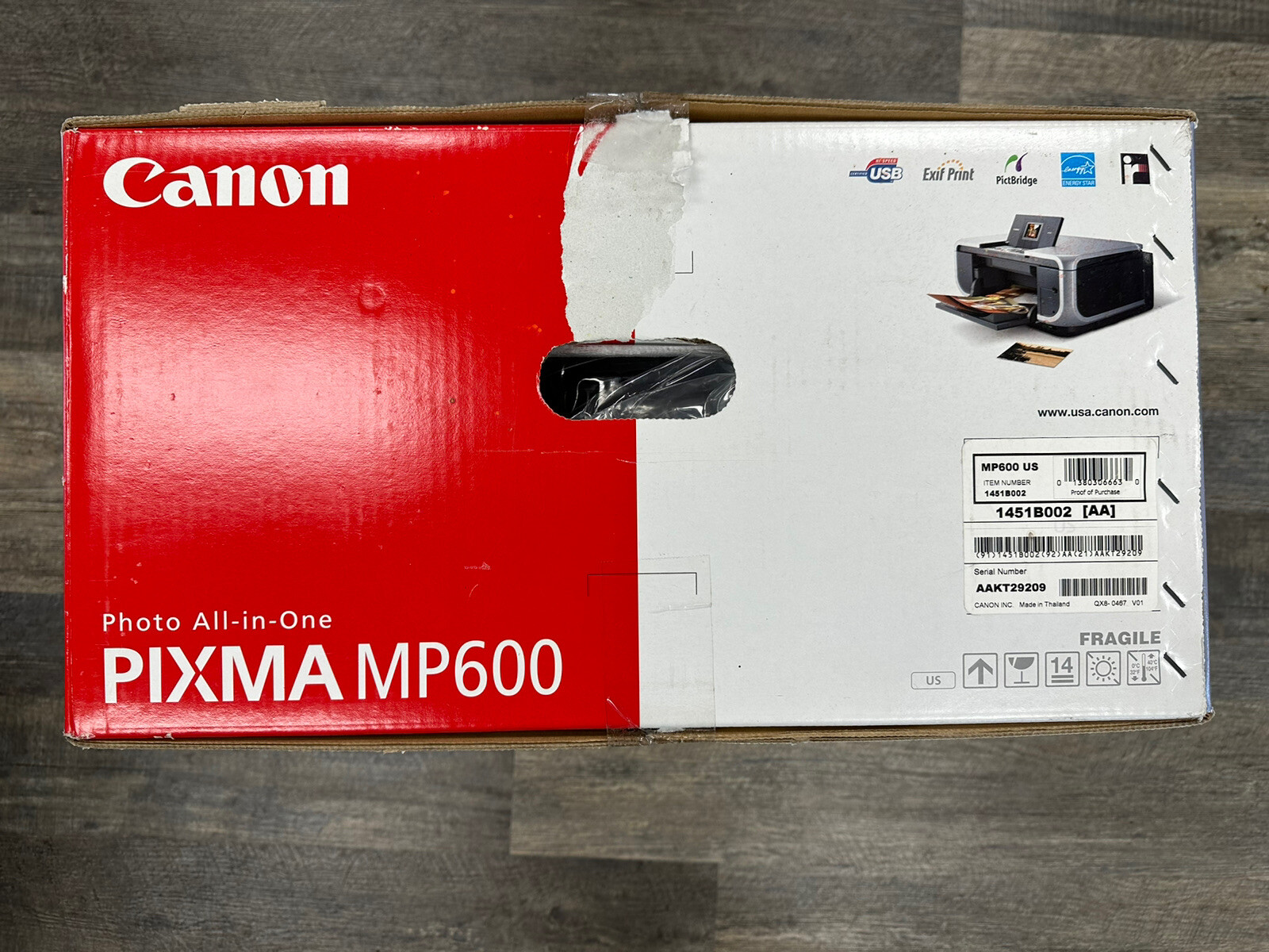 Canon+PIXMA+MP600+All-In-One+Inkjet+Printer for sale online | eBay