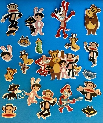 SALE! Lot of 20 Paul Frank Characters Stickers Decals! | eBay