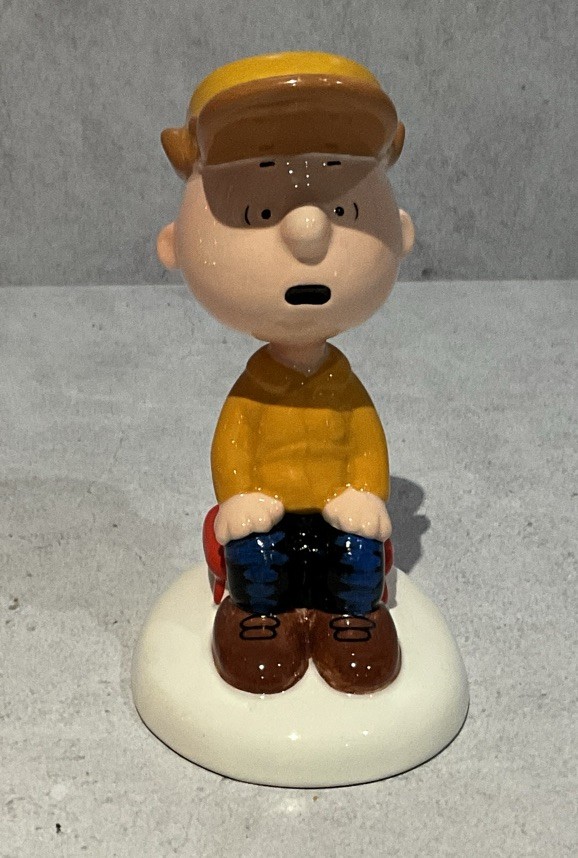 Dept 56 Peanuts Christmas Spirit - 5 Cents Lucy & Charlie Brown | eBay