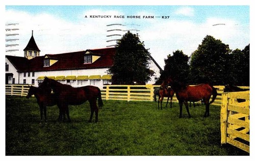Postcard FARM SCENE State of Kentucky KY AS6089 | eBay
