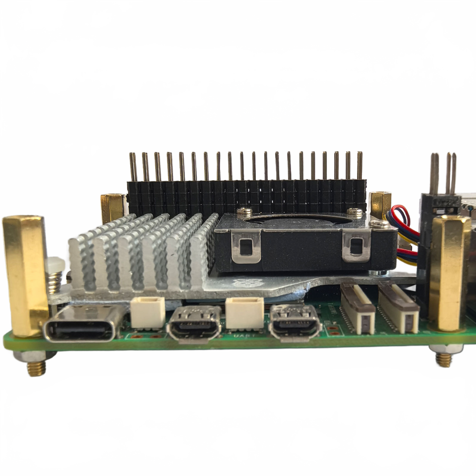 GPIO and PoE Pin Header height increaser Extender for Raspberry Pi 5 4B ...