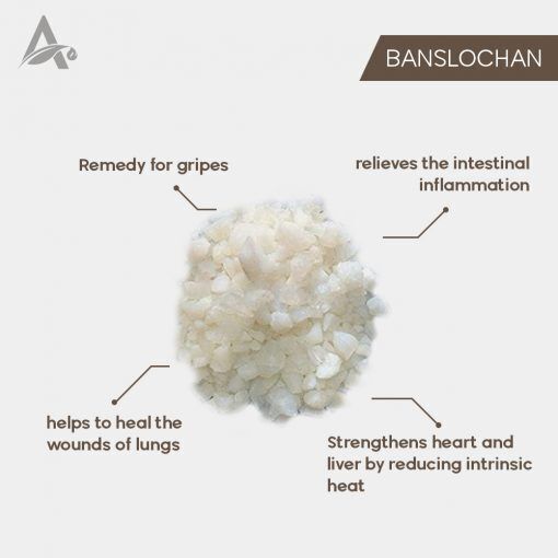 BANSALOCHAN – TABASHEER – TAVASHEER – BAMBOO CAMPHOR – SILICIC ACID ...