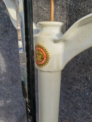 Vintage Medical Scale by Continental Scale Works with Extending Height ...