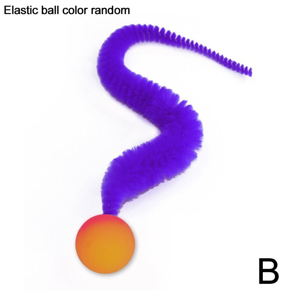 Cat Interactive Toys Cat Colorful Bouncing Ball Pet Supplies Puzzle ...